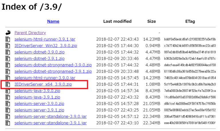 Seleniumを試してみる（Internet Explorer） – TechFill